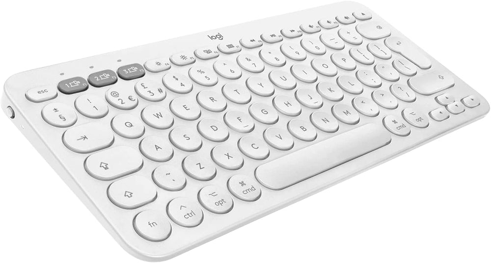 Logitech K380 Multi-Device Bluetooth Keyboard Black, White